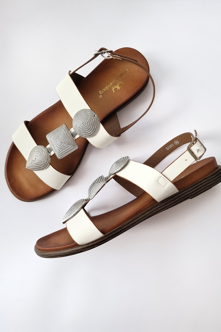 EMELIE STRANDBERG Ženske ravne sandale, Braon | Online prodaja | Ananas