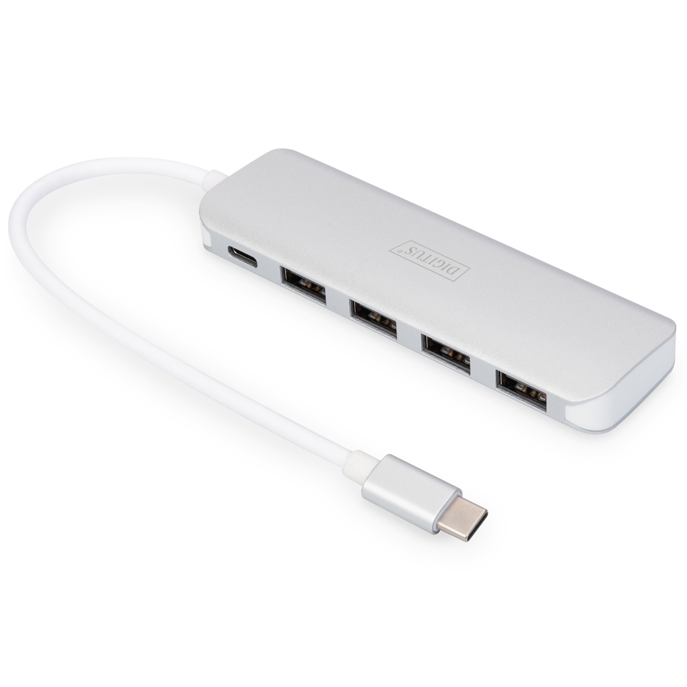Digitus USB-C hub USB 3.0, 5 portova, Beli | Online prodaja | Ananas