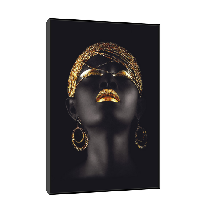 Canvas Slika na platnu Golden girl, Sa ramom, 60 x 90 cm, Crni | Online ...