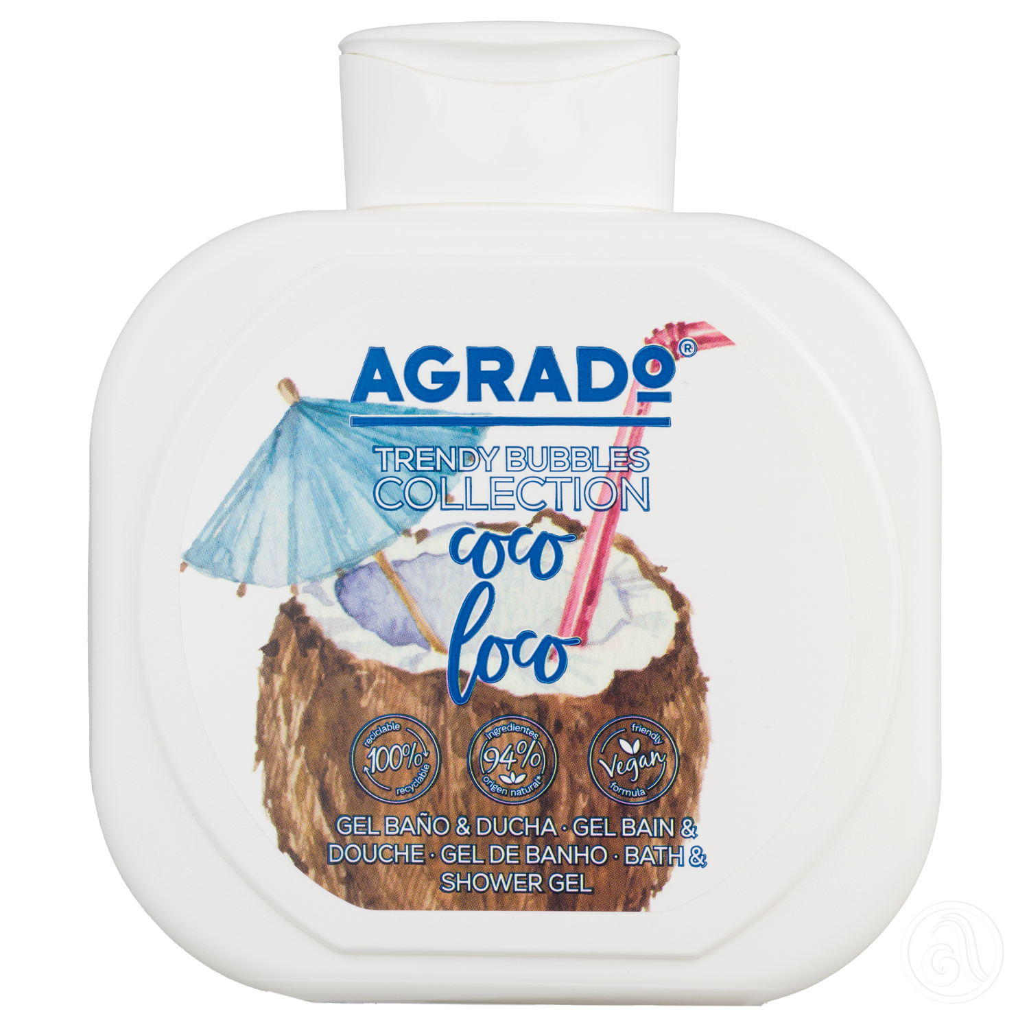 AGRADO Coco Loco Coconut Shower & Bath Gel 750ml | Online prodaja ...