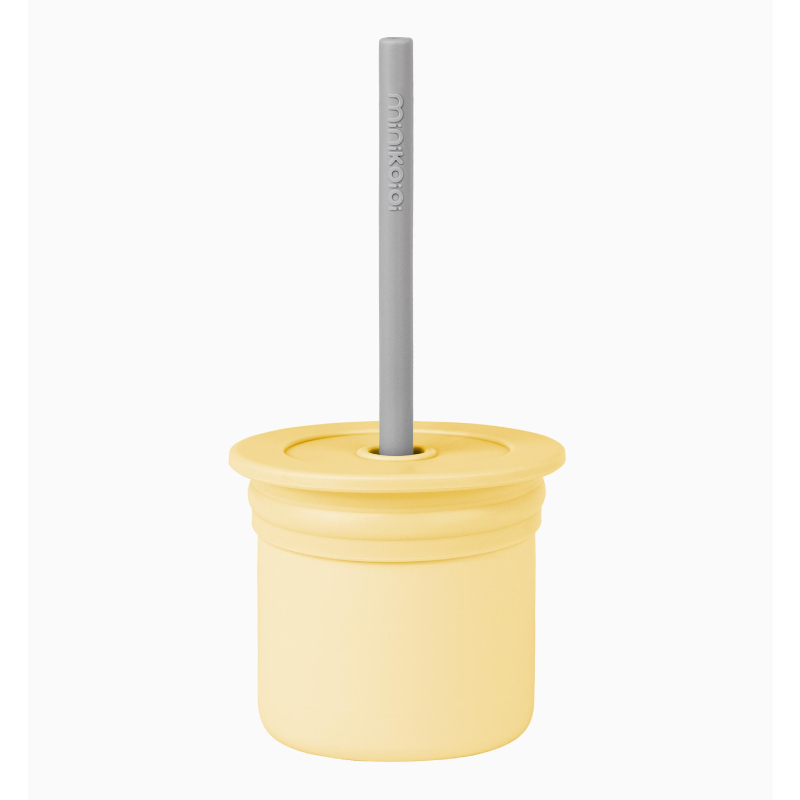 MINIKOIOI Sip + Snack Mellow Yellow/Powder Grey, žuta i siva | Online ...