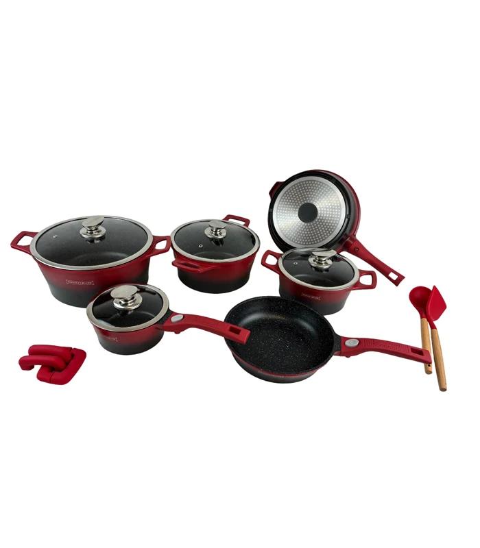 ROYALITY LINE Set posuđa, Crvena | Online prodaja | Ananas