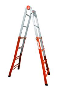 MAURER ITALIJA Merdevine metalne teleskopske 5+5 stepenika 142482cm ...