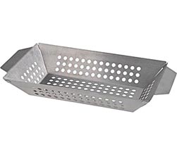Bbq Pleh Za Roštilj Inox Sa Ručkama 29,5X17,5Cm | Online prodaja Bbq ...