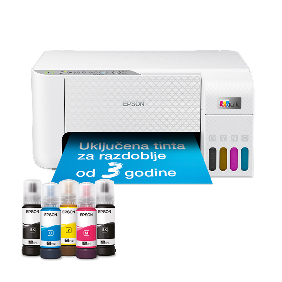 Epson printer MFP EcoTank ITS L3276 AiO USB+WiFi Bijeli | Online ...