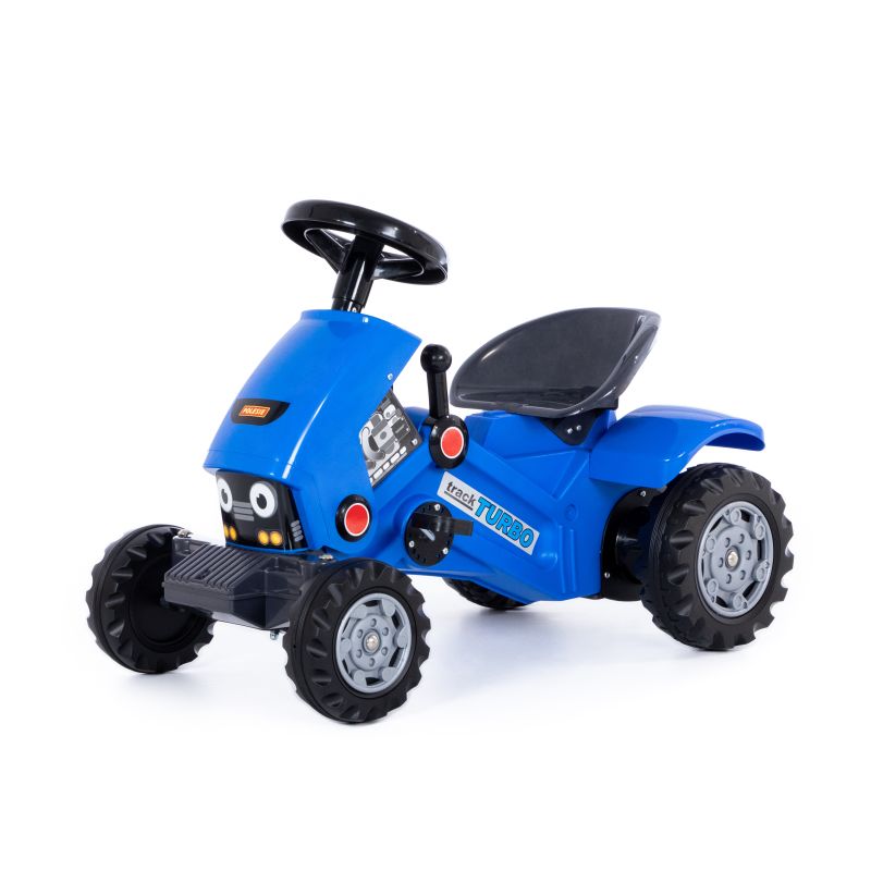 POLESIE Igračka Traktor Turbo, Sa pedalama, Plavi | Online prodaja | Ananas