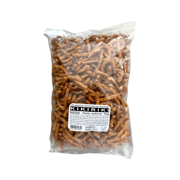 DR. BRADO Integralne grisine sa kikirikijem, bademom i susamom, 1kg ...