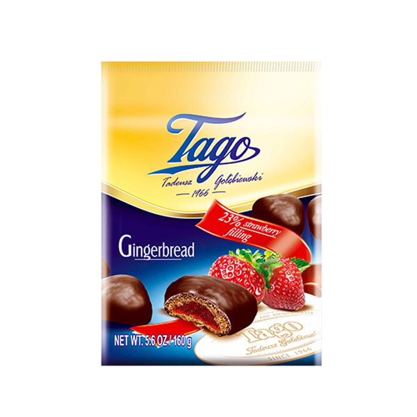TAGO Medenjaci sa punjnjem od jagode, 160g | Online prodaja | Ananas