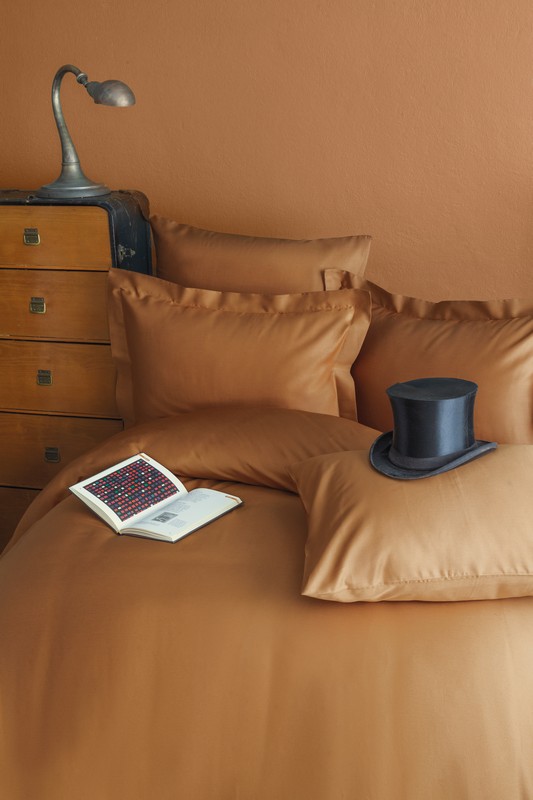 ISSIMO Set posteljine Strada, Family, 240x260 cm, Terakota | Online ...