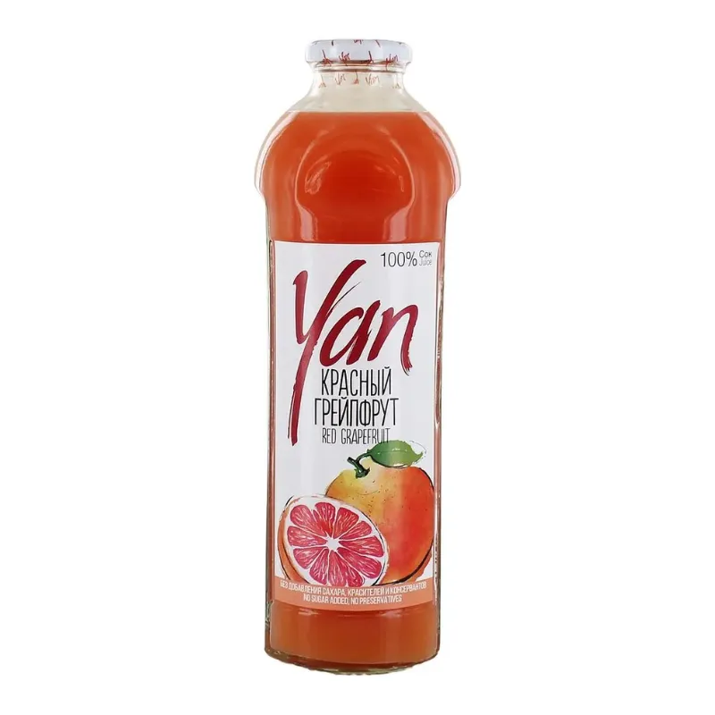 YAN Sok Grejpfrut 100%, 930 ml | Online prodaja | Ananas