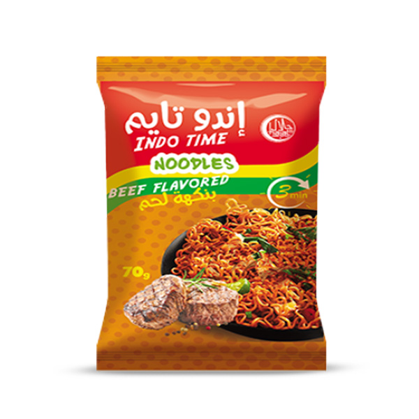INDO TIME Nudle Govedina, 70 g | Online prodaja | Ananas