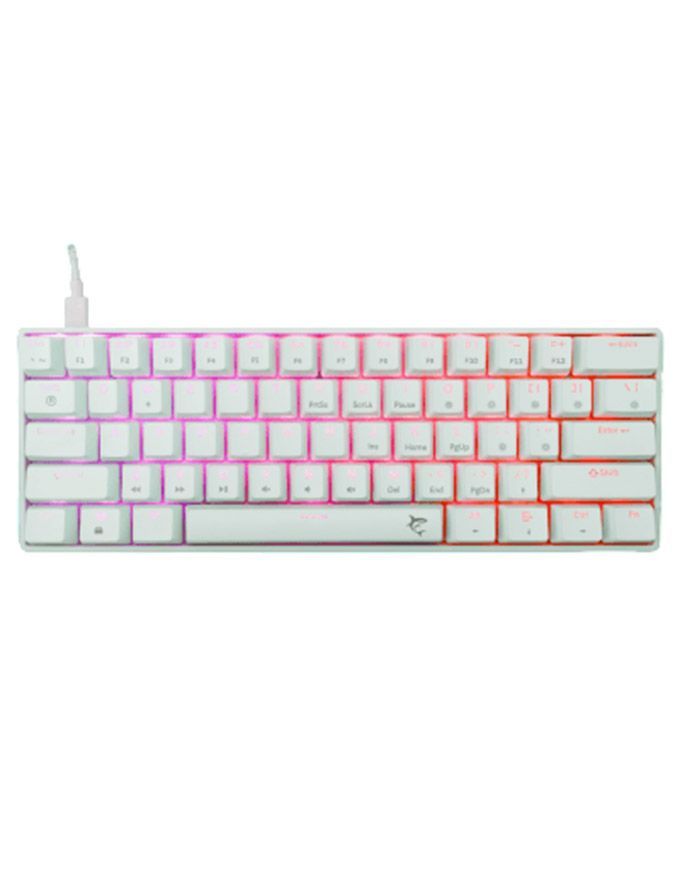 Tastatura White Shark - Shinobi 2 - White - Red switch | Online prodaja ...