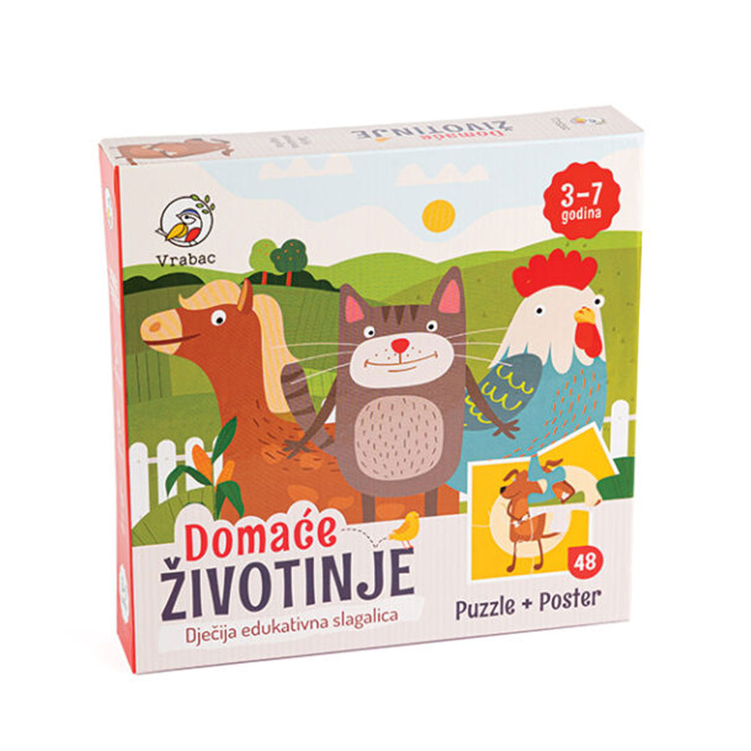 Vrabac Slagalica Astra Domaće životinje | Online prodaja | Ananas BiH