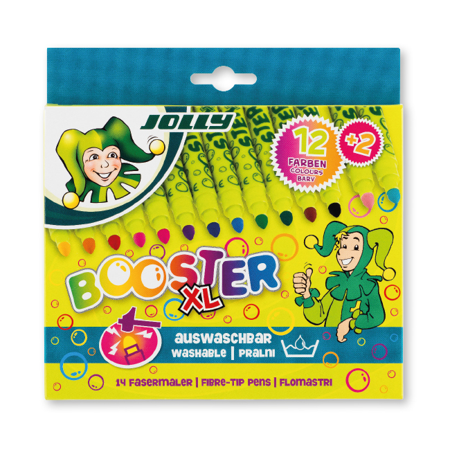 Jolly Flomasteri Booster 4430-0015, XL, Šareni | Online prodaja | Ananas