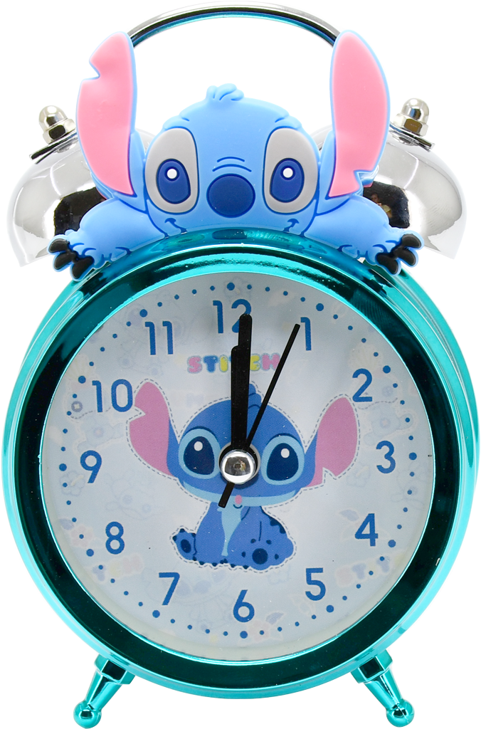 Dečiji budilnik OP24530 Stitch, Plavi | Online prodaja | Ananas