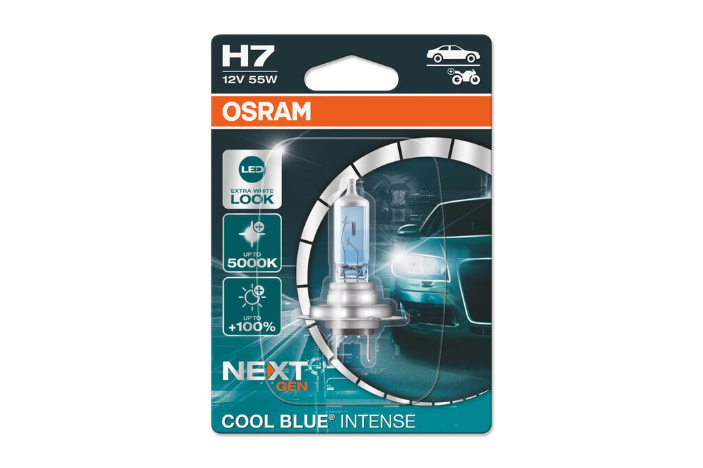 OSRAM Халогенска сијалица Osram H7 Cool Blue Intense Next Gen 12V, 55W ...