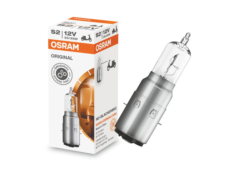 OSRAM Халогенска сијалица Osram Moto S2 Original 12V, 35/35W, BA20d, 1 ...