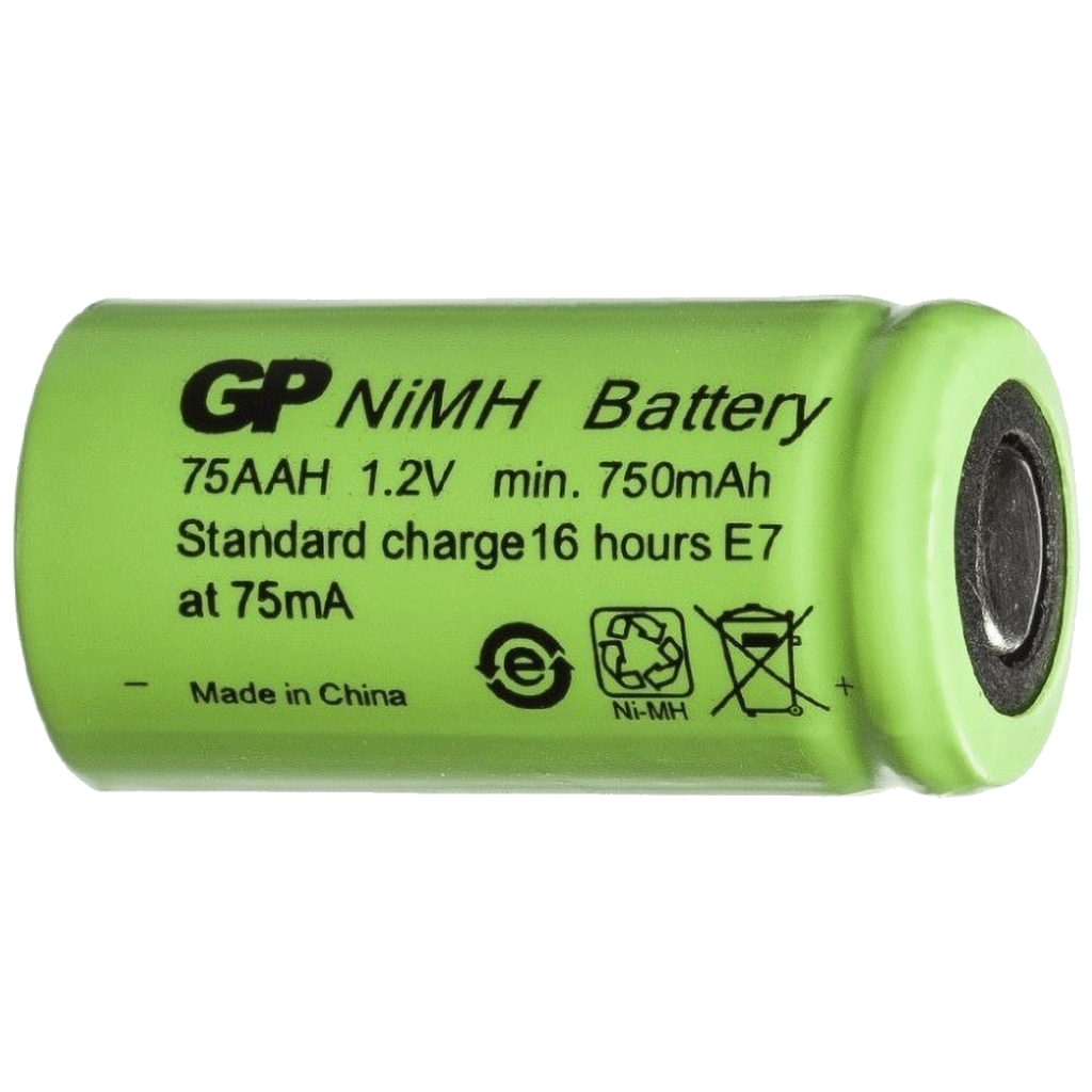 GP Baterija akumulatorska GPAA-750-1.2V 2/3 AA, NiMH 1.2 V, 750 mAh ...