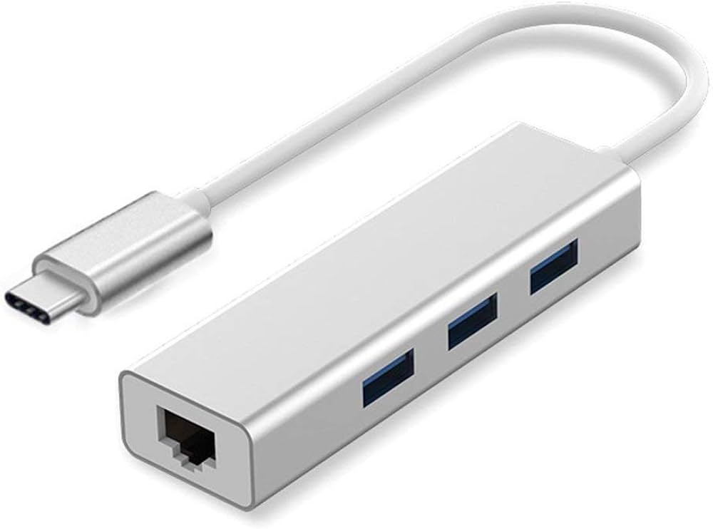 ICT USB HUB 3port 3.0 Type - C со RJ45 LAN | Најголема онлајн ...
