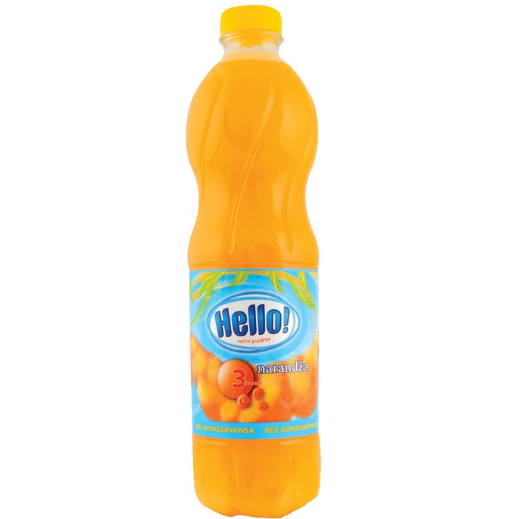 Hello Negazirani sok Narandža, 1.5l | Online prodaja | Ananas