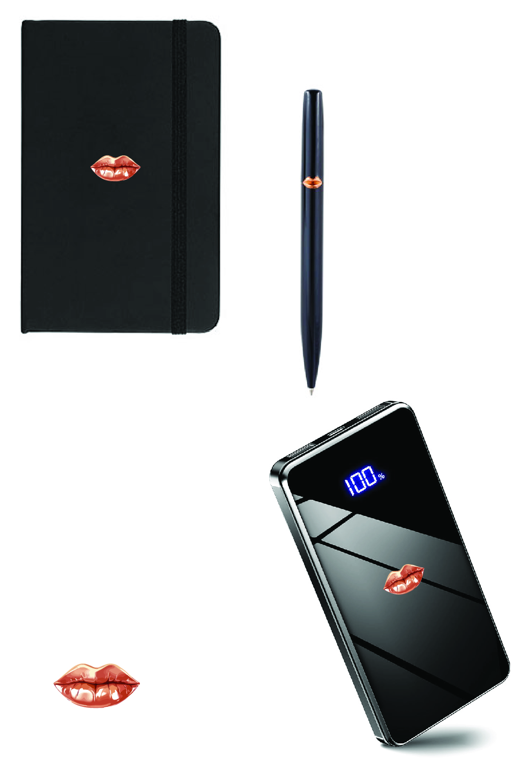 Poklon set "USNE" Rokovnik + olovka + power bank | Online prodaja | Ananas