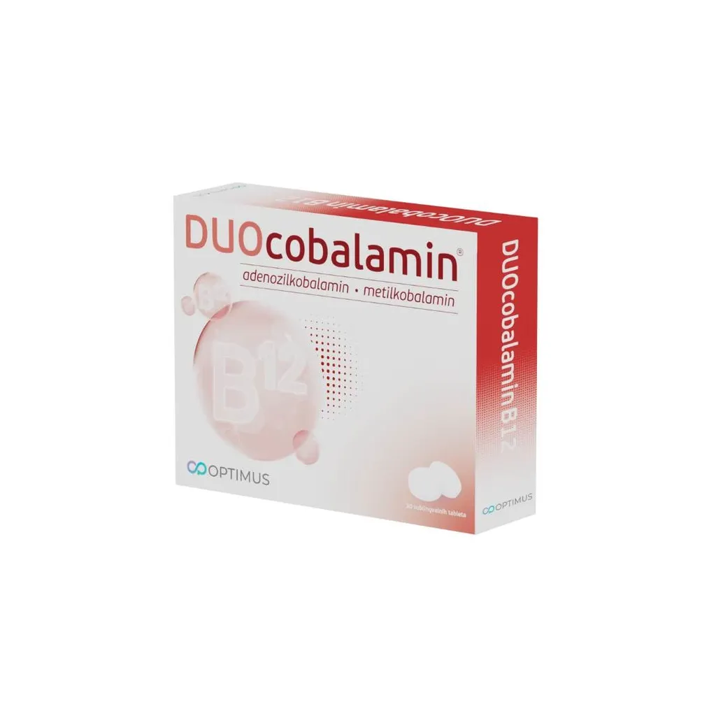 Optimus DUOcobalamin B12, 30 tableta | Online prodaja | Ananas