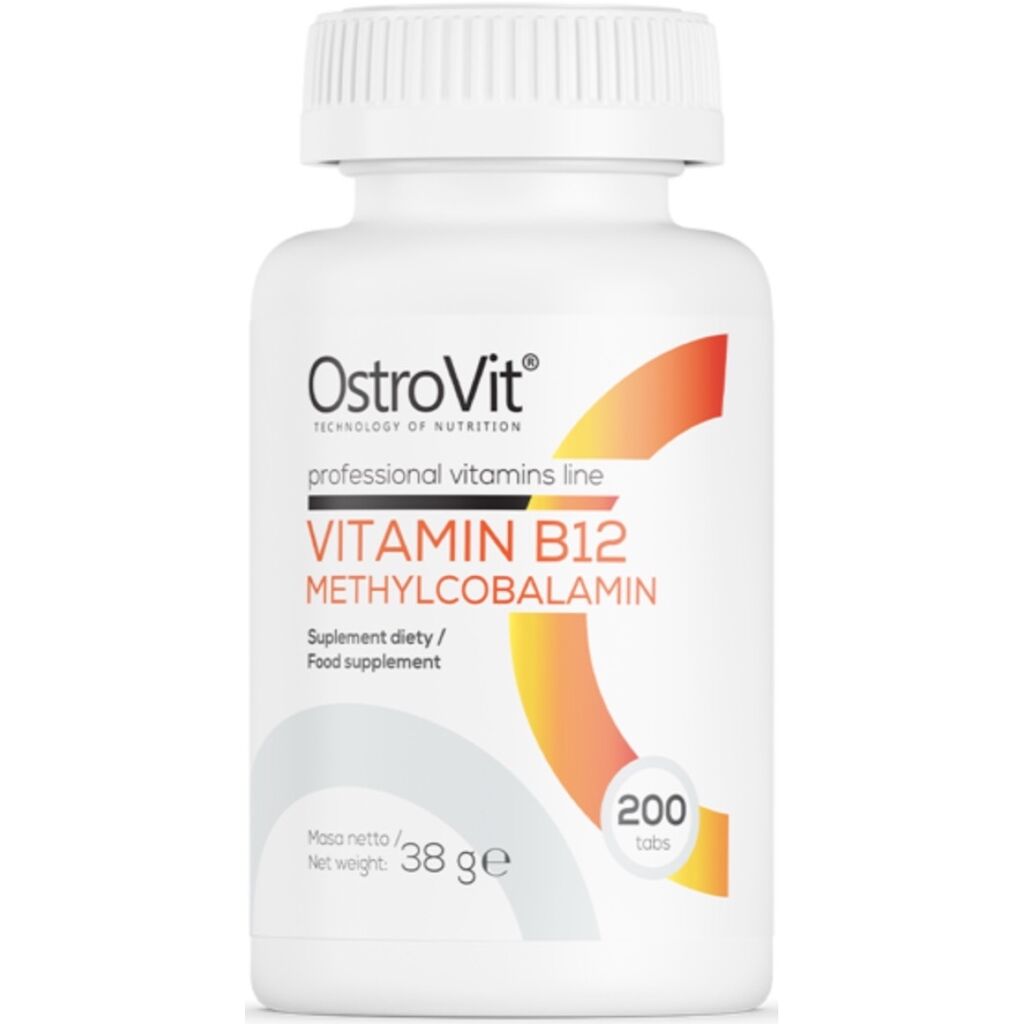 OstroVit Vitamin B12 Methylcobalamin, 200 kapsule | Online prodaja | Ananas