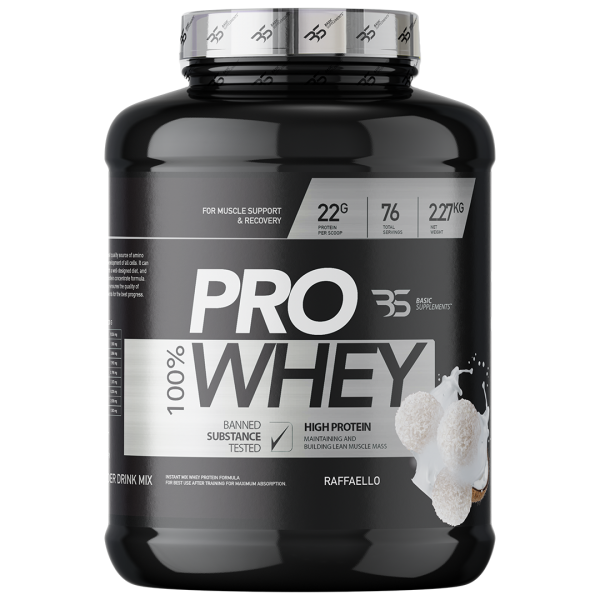 Basic Supplements Pro Whey Protein, Rafaelo, 2.27kg | Online prodaja ...