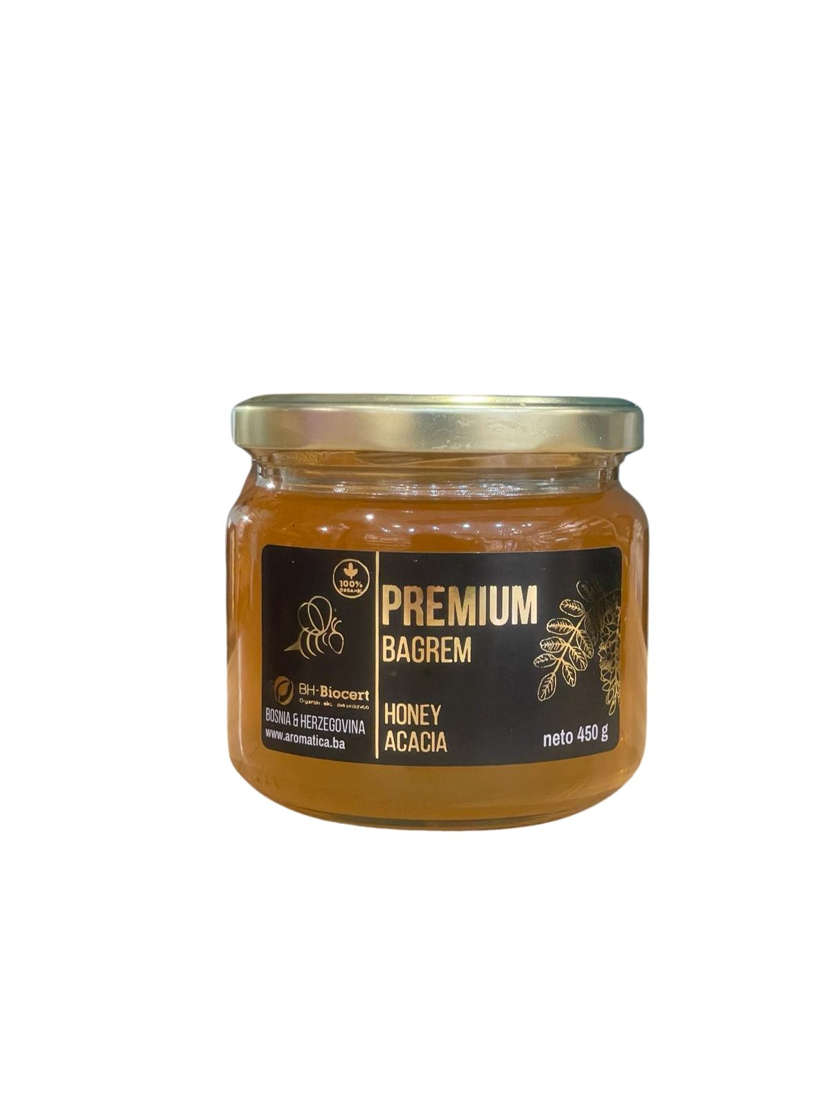 PREMIUM Bagremov Med, 100% Organski 450 g | Online prodaja | Ananas BiH