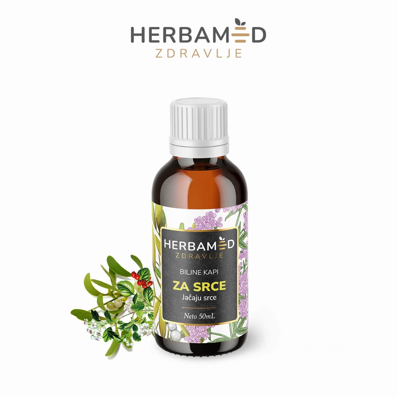Herbamed kapi za srce 50 ml | Online prodaja | Ananas BiH