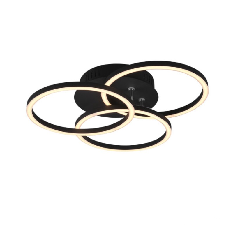 TRIO LIGHTING Led plafonjera CIRCLE R62823132, 27W, Crna | Online ...