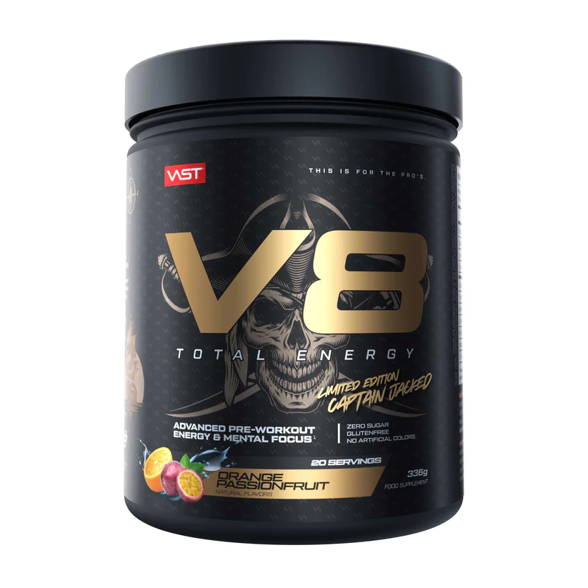 VAST SPORT Pre-workout V8 TOTAL ENERGY, 20 doza, Lemon Rush | Online ...