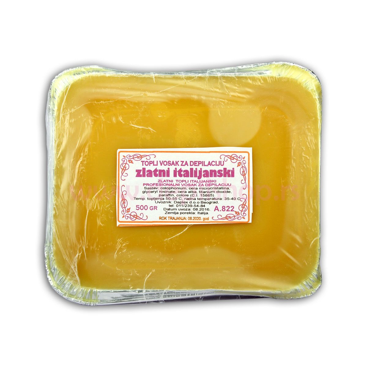 Topli IT vosak zlatni, 500gr | Online prodaja | Ananas