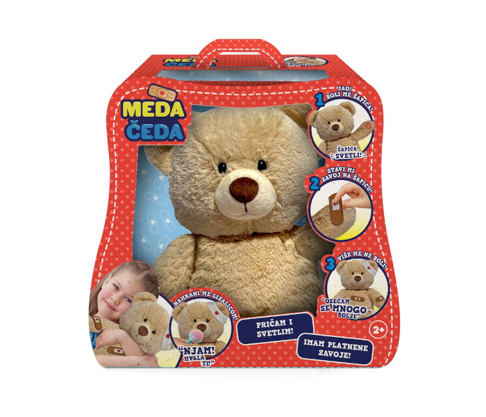 Meda Cheda igračka, braon | Online prodaja | Ananas