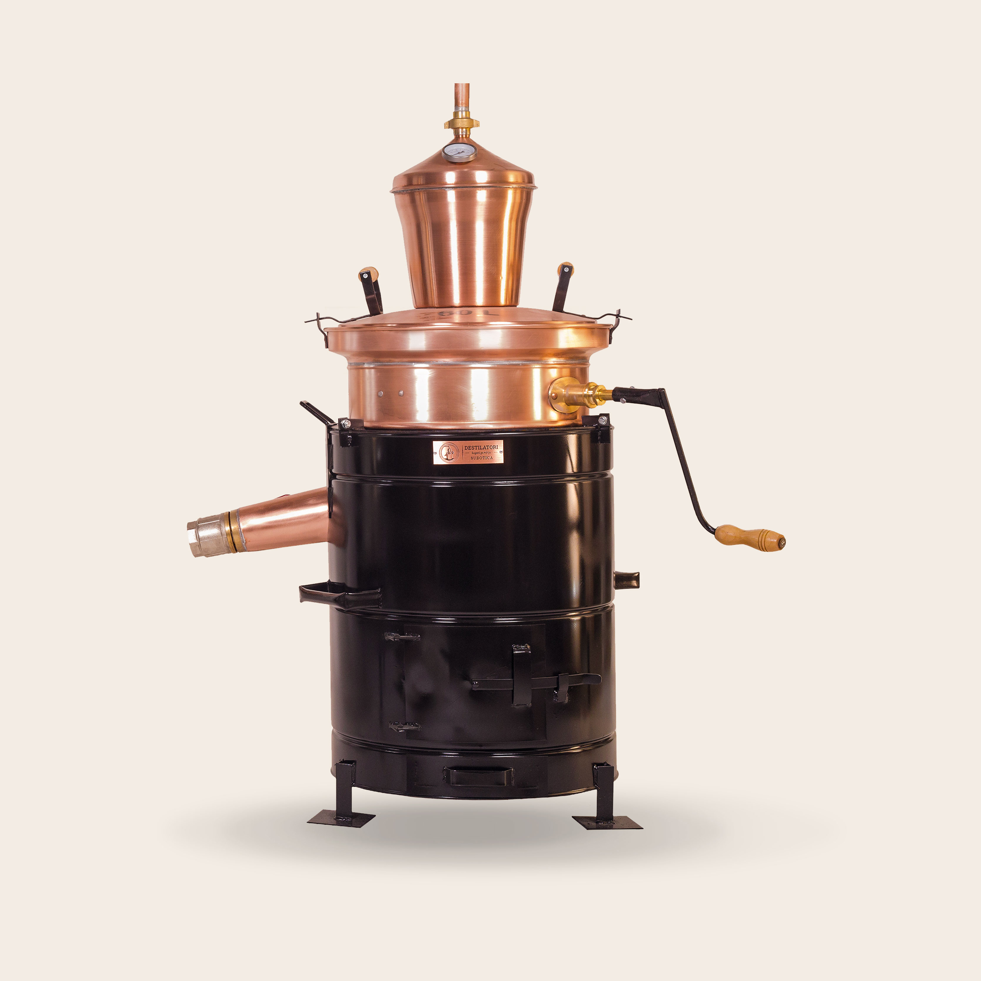 DESTILATORI DOO SUBOTICA Казан за ракија 100 литри /тип практик-со ...