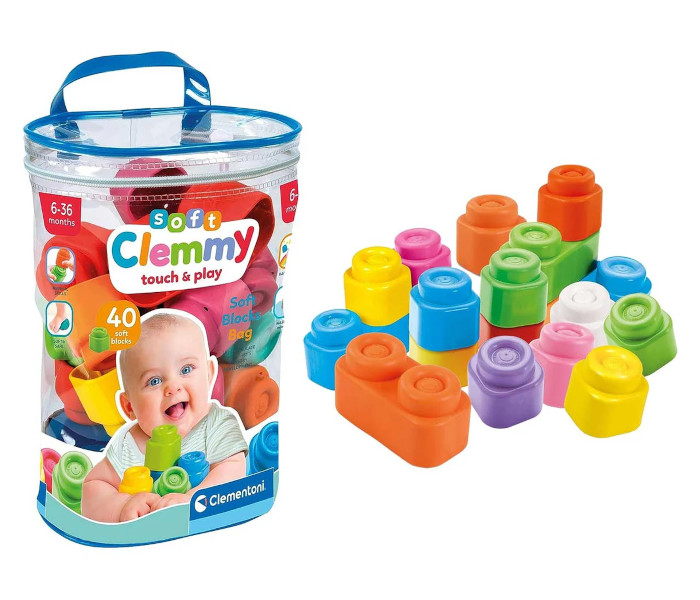 Clementoni Toi bebi kocka 40 komada | Online prodaja | Ananas