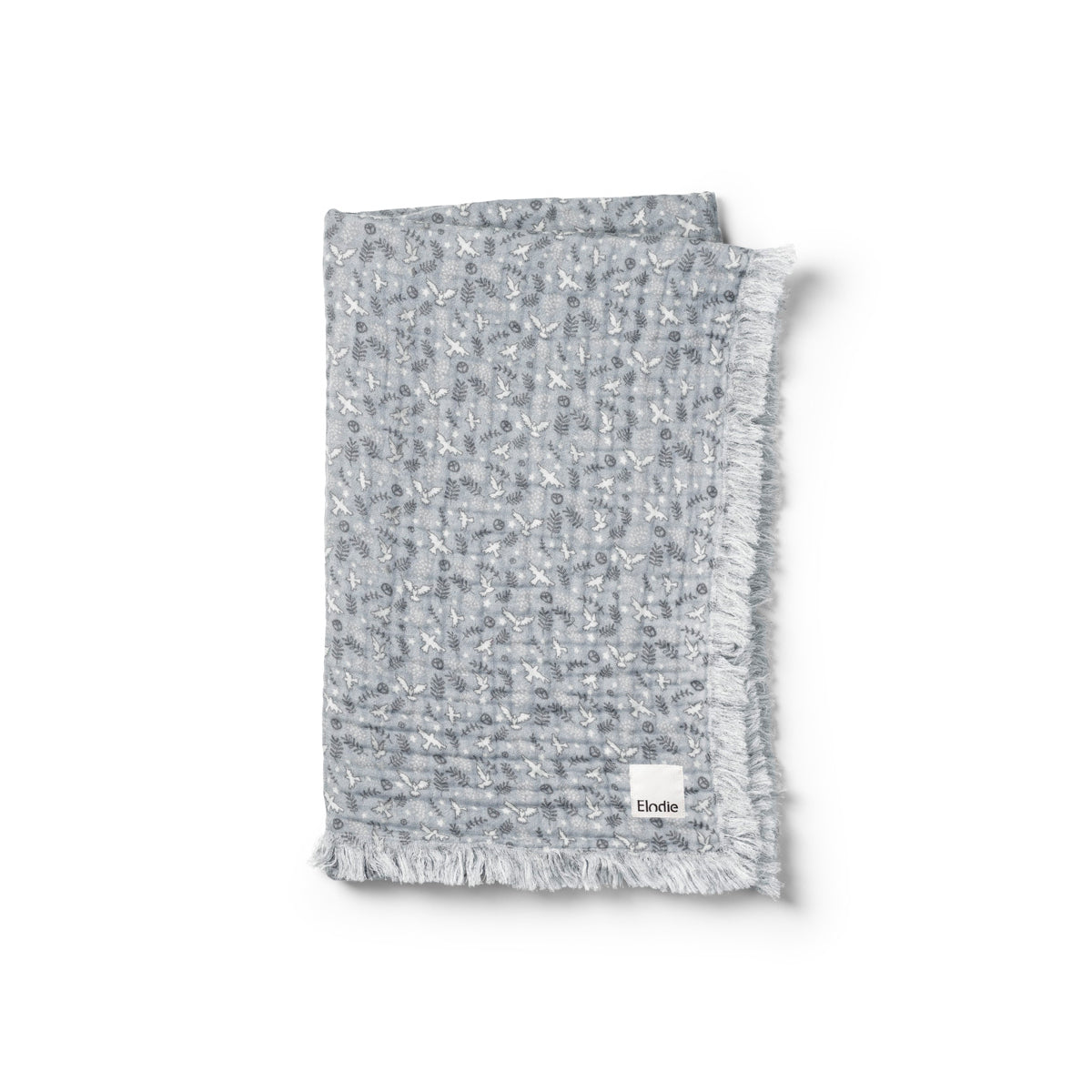 ELODIE DETAILS Mekani pamučni pokrivač Free Bird, Sivi | Online prodaja ...