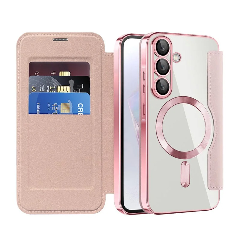 Maskica za Samsung Galaxy A36 roze Magsafe Lux Bi Fold | Online prodaja ...