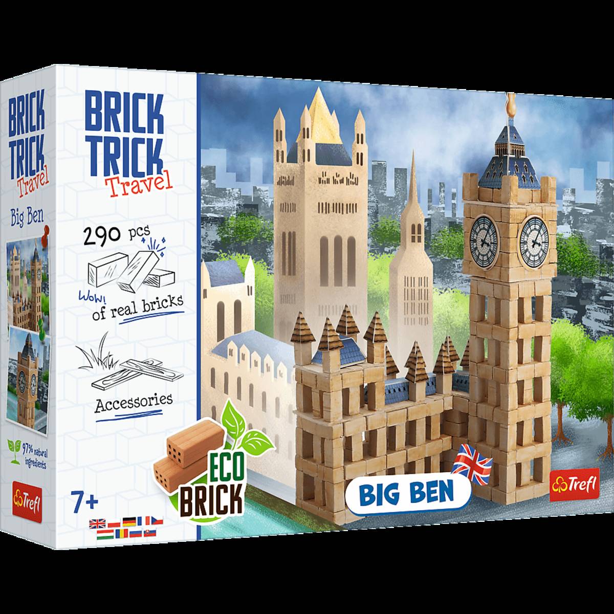 TREFL Brick Trick Travel - Big Ben | Online prodaja | Ananas