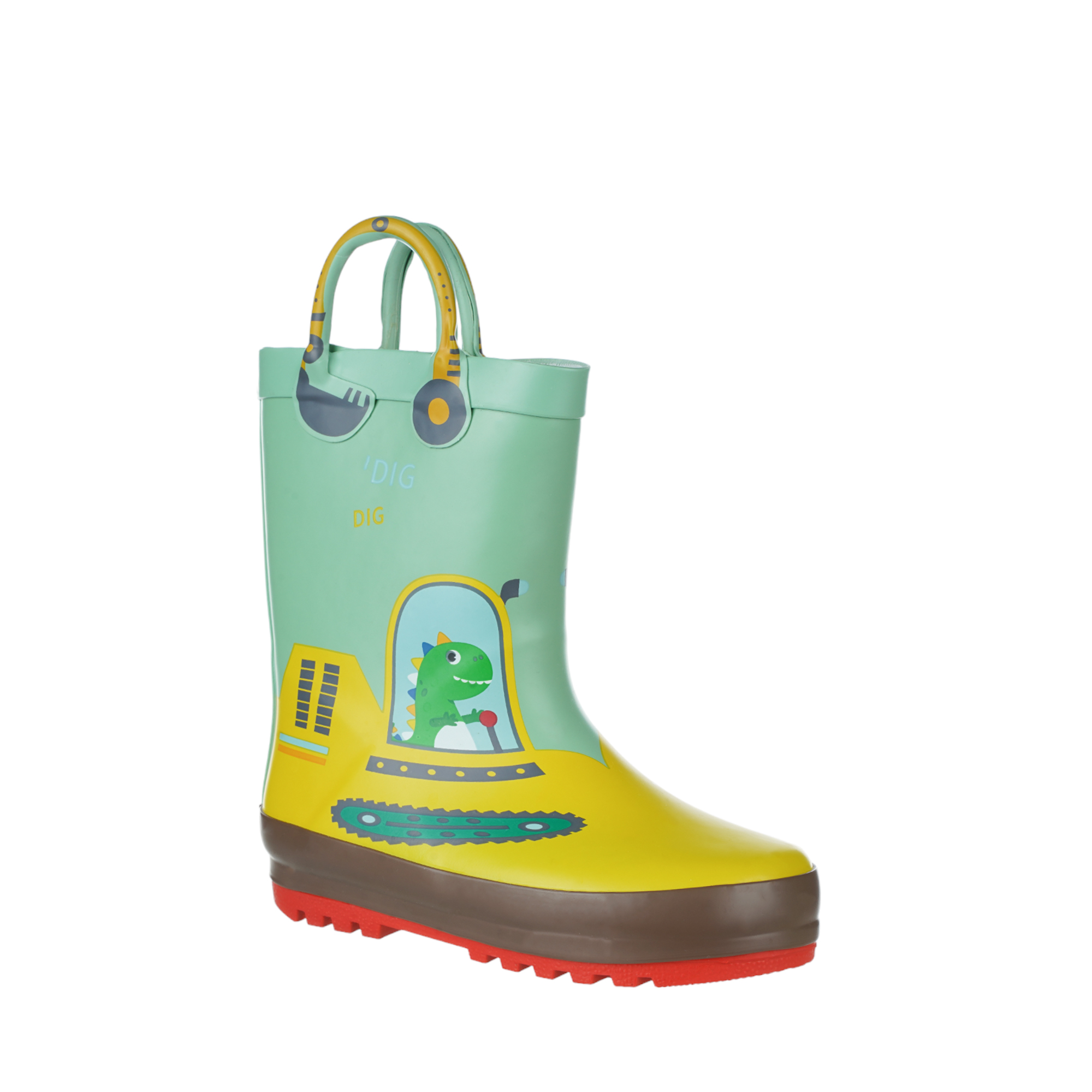 PANDINO BOY WATERPROOF Vodootporne gumene čizme za dečake, Šarene ...