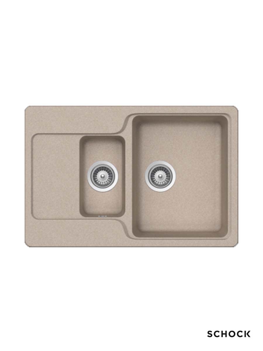 Schock Granitna ugradna sudopera Manhattan D150, 77x51cm, Boja peska ...
