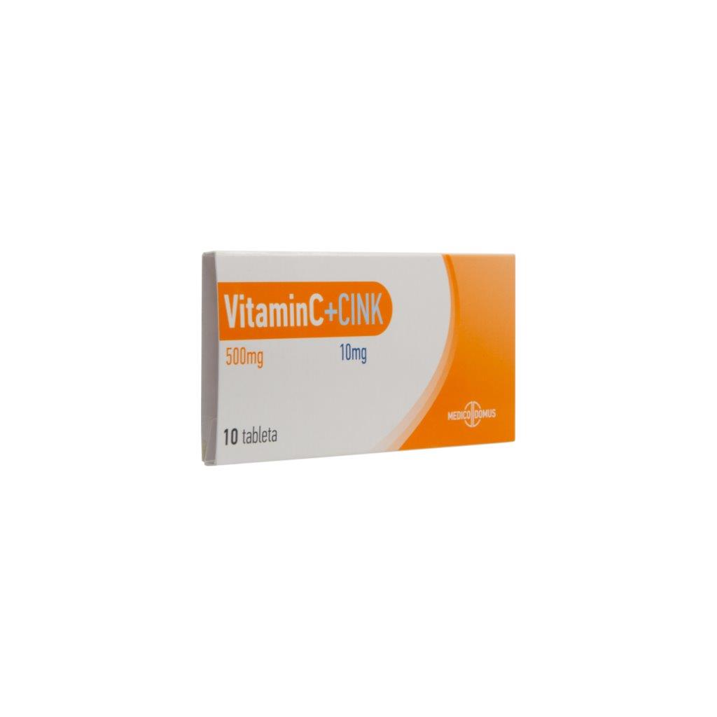 Medico Domus Vitamin C + Cink tablete, 10 tableta | Online prodaja | Ananas