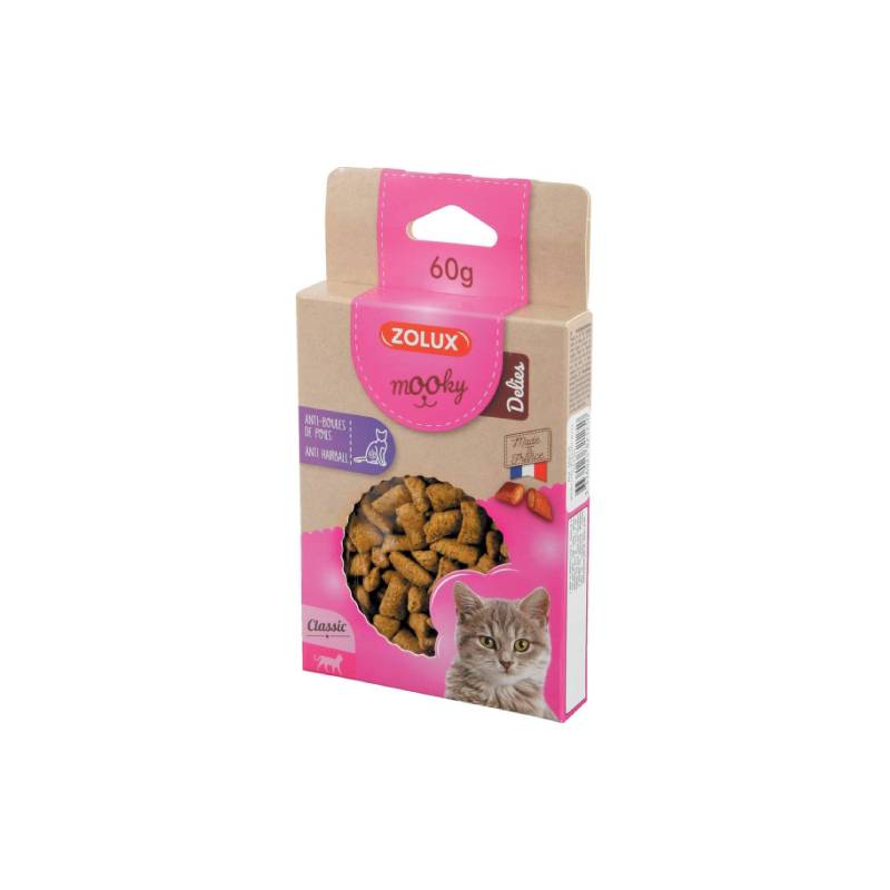 ZOLUX Mooky Poslastica za mace AntiHairballs Delies, 60 gr | Online ...
