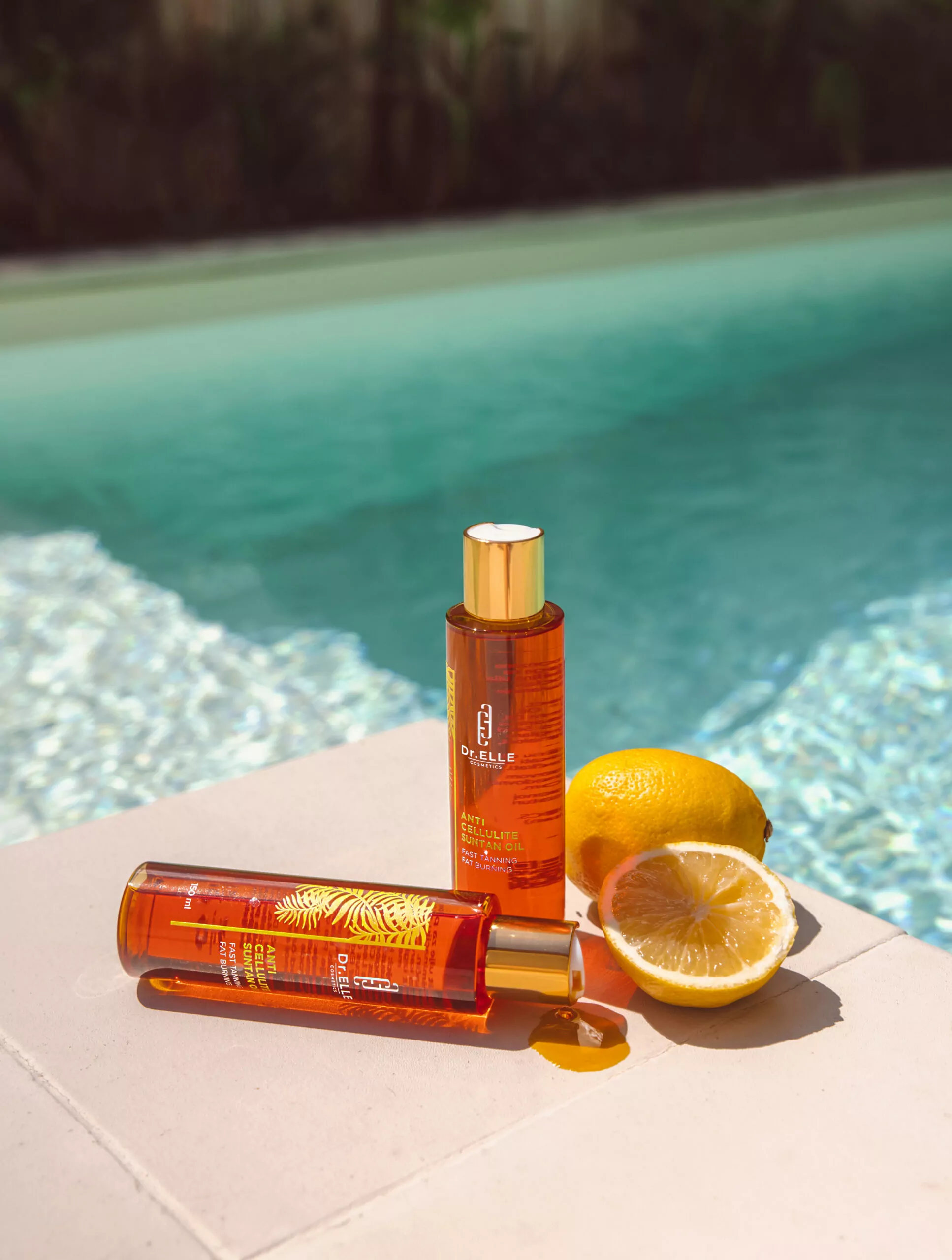 DR ELLE COSMETICS Anticelulit ulje za postizanje bronzane boje, 150 ml | Online prodaja | Ananas
