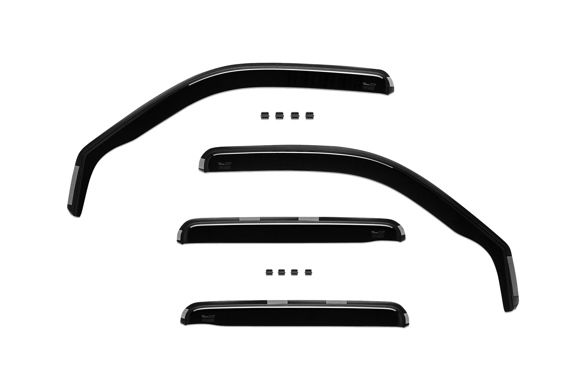 HEKO Комплет ветробрани Heko за Ford Ranger 4 врати 2007-2012 4 бр ...