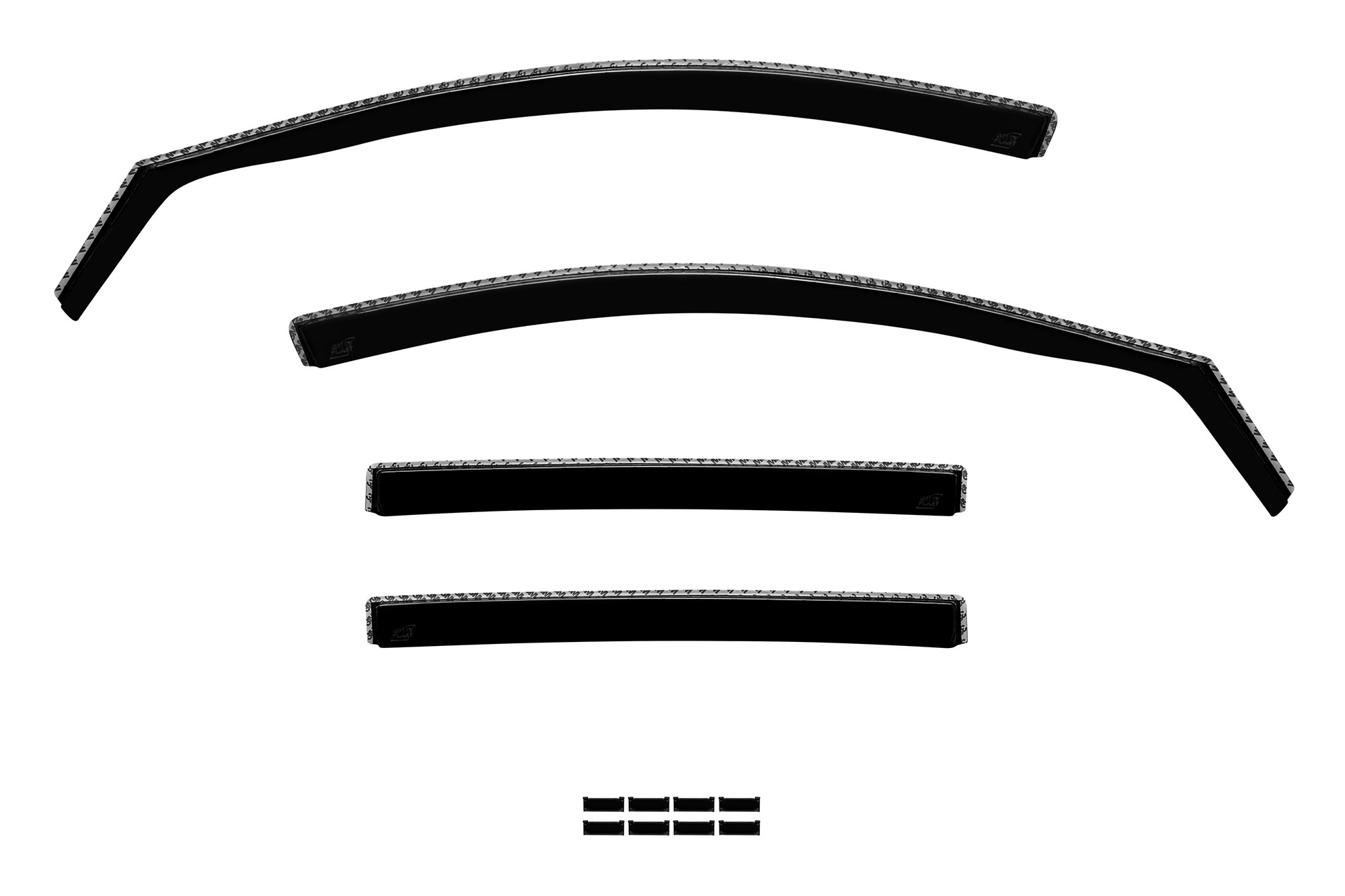 GELLYPLAST Комплет ветробрани Gelly Plast за Fiat Fullback, Mitsubishi ...