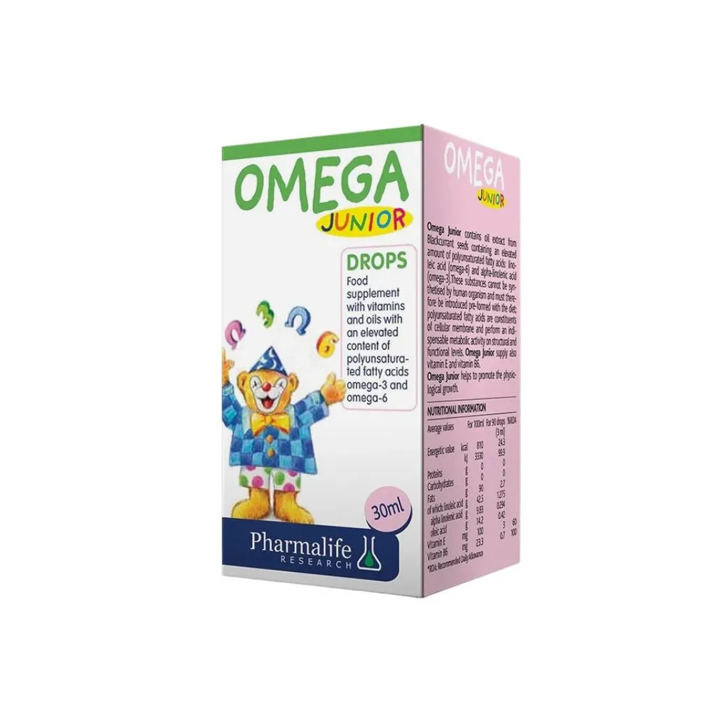 Omega Kapi za decu Junior, 30 ml | Online prodaja | Ananas