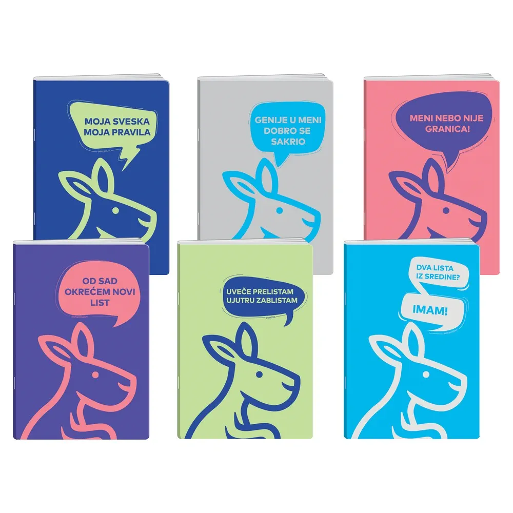 Play Sveska Premium, 40 lista, A4, Blanko, Roze | Online prodaja | Ananas