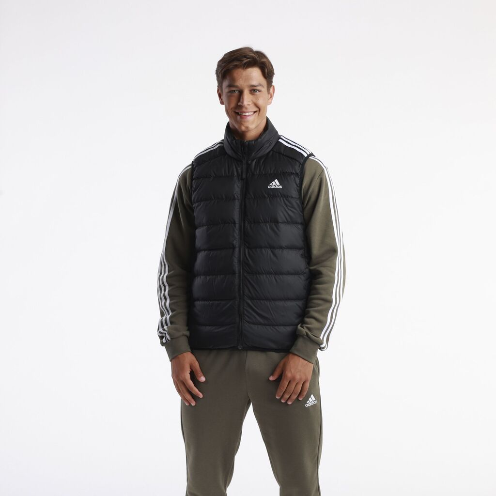 Adidas Muški prsluk Ess 3s l down v, crni | Online prodaja Adidas Muški ...