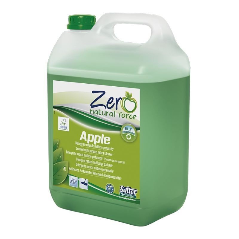 SUTTER Mirisni višenamenski prirodni deterdžent Zero Apple Ecolabel, 5 l | Online prodaja | Ananas